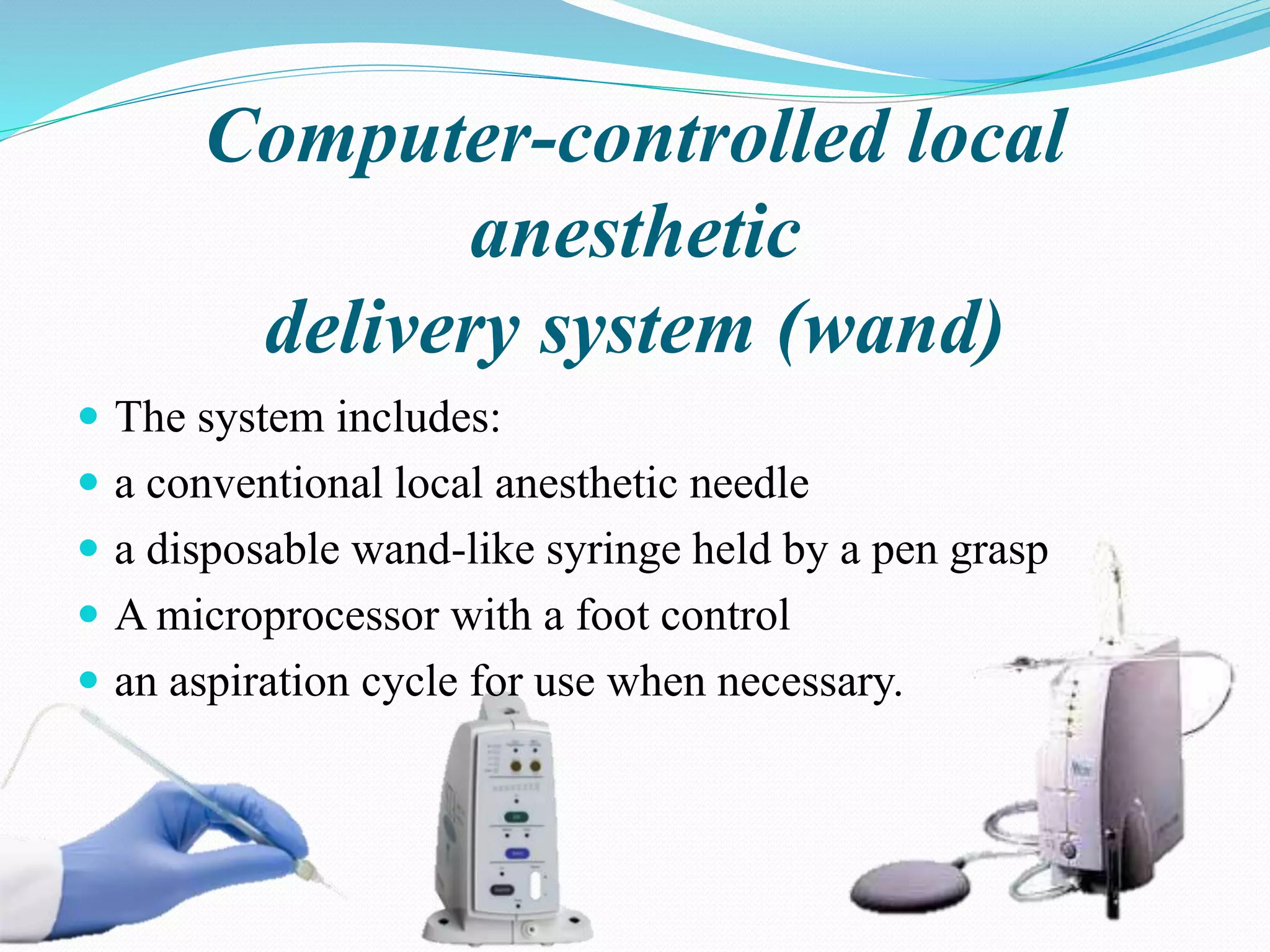 Local Anesthesia and Pain Control Pediatric Dentistry by Dr. Ahmed Sami ...