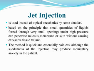 Local Anesthesia and Pain Control Pediatric Dentistry by Dr. Ahmed Sami ...