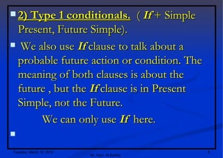 Type 0 & 1 ( If conditionals) | PPT