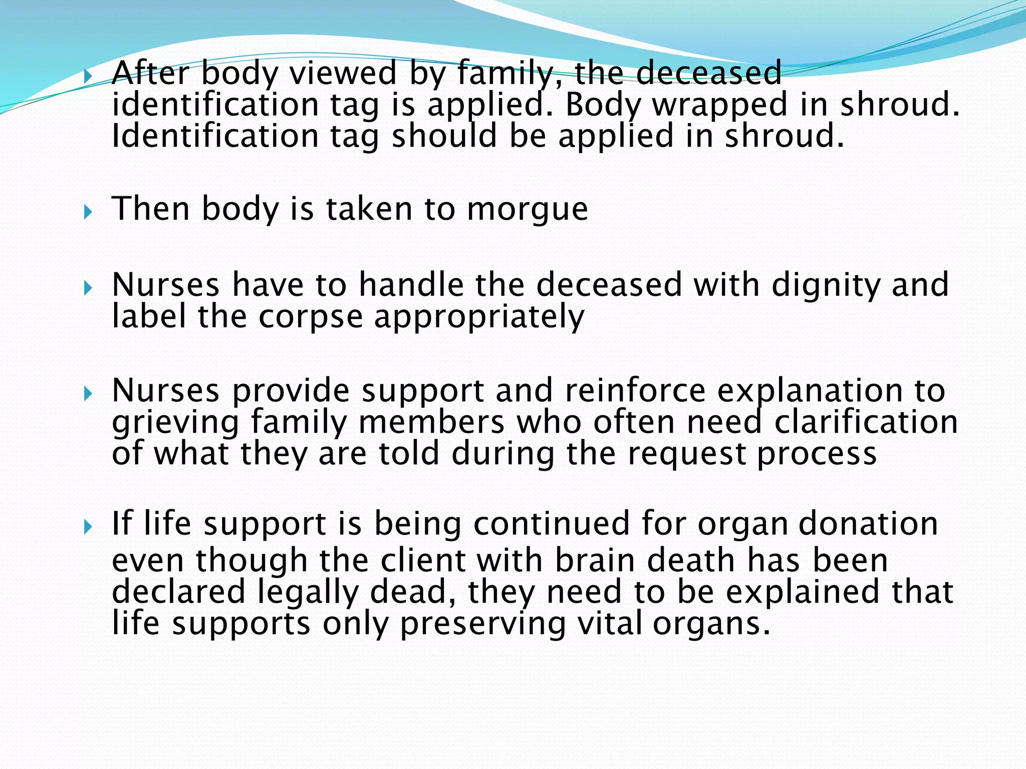 Nursiing consideration- Last office death care | PPTX