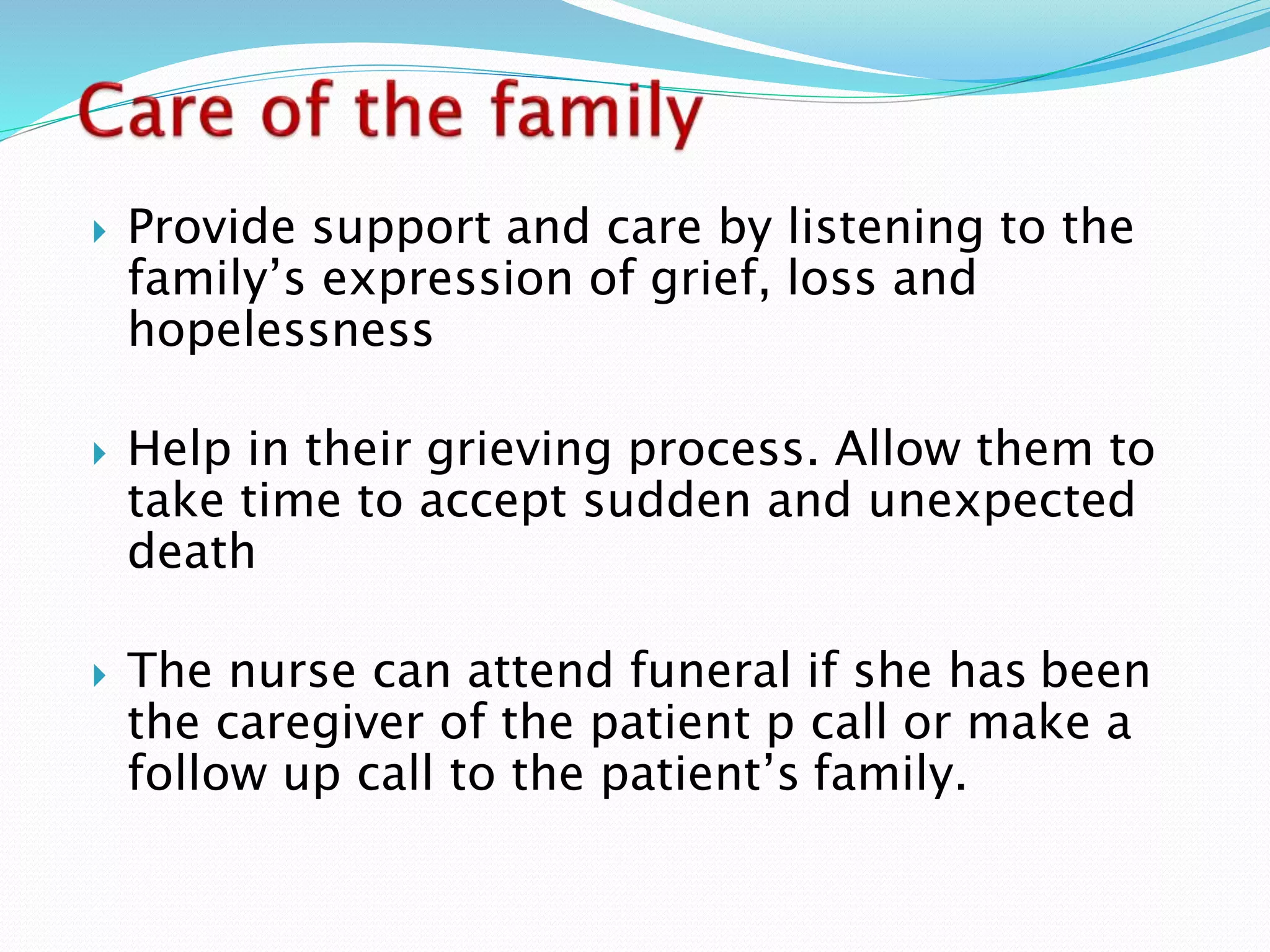Nursiing consideration- Last office death care | PPTX