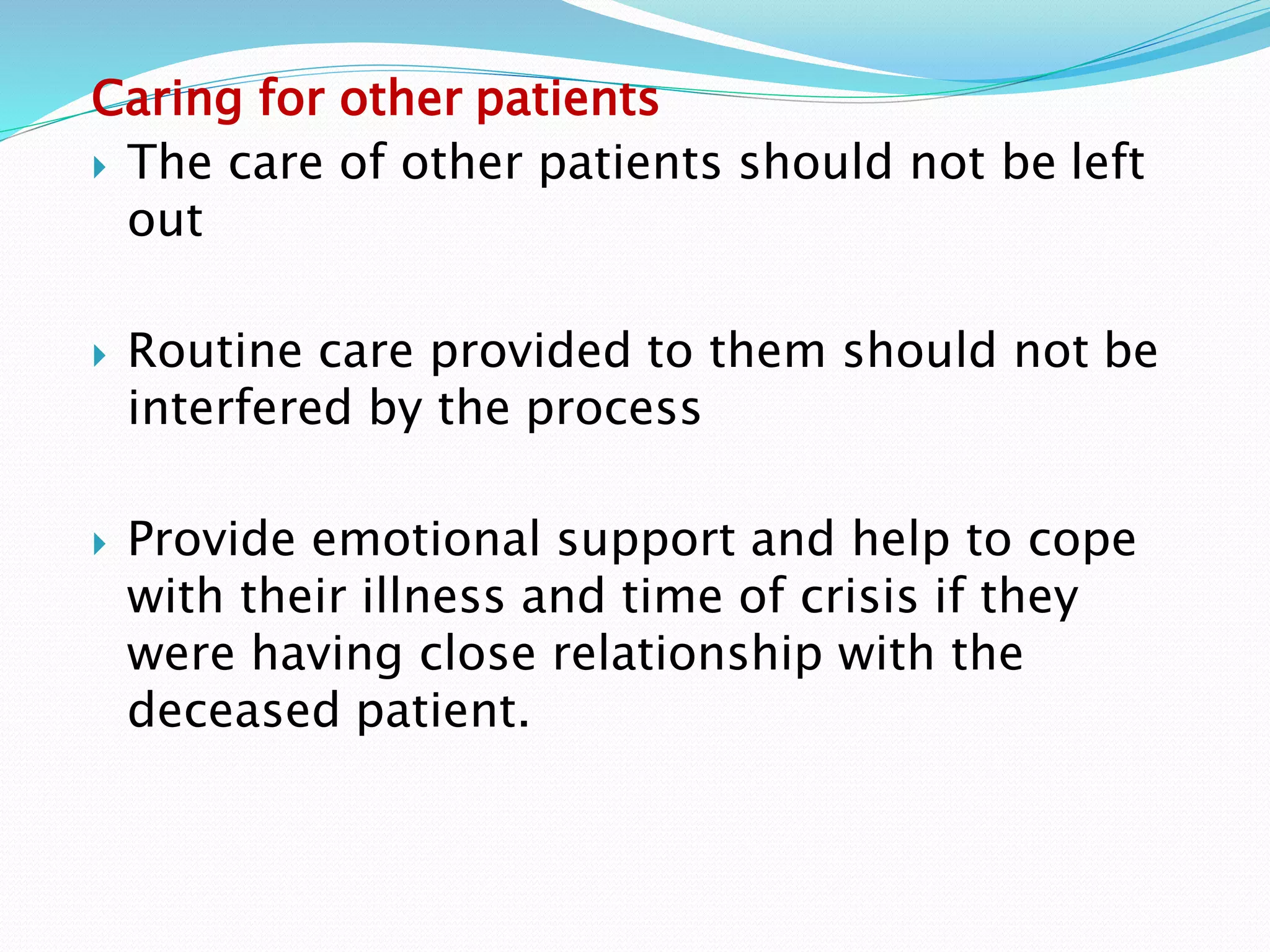 Nursiing consideration- Last office death care | PPTX