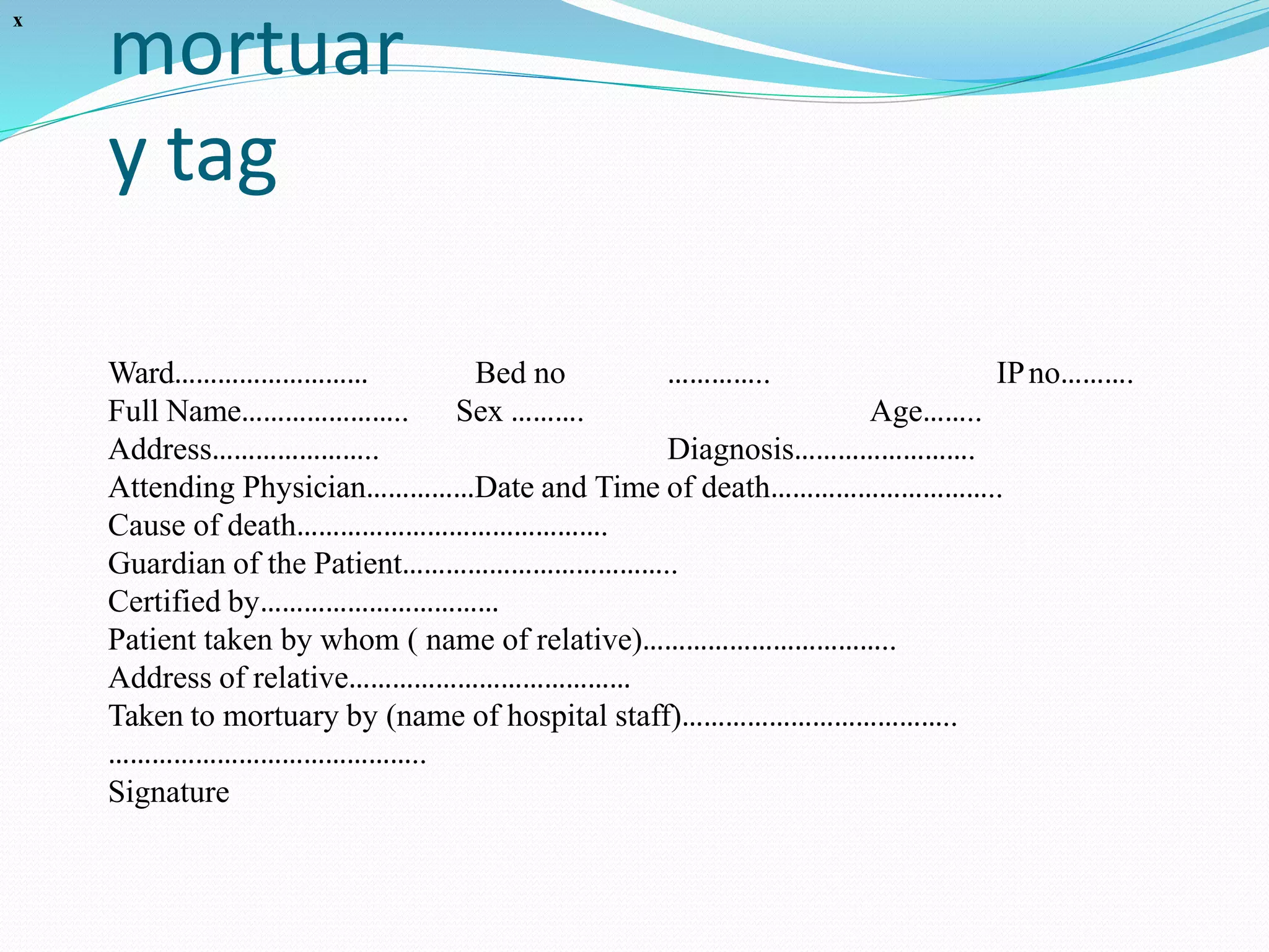 Nursiing consideration- Last office death care | PPTX