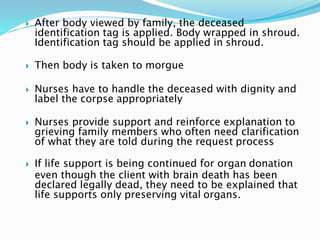 Nursiing consideration- Last office death care | PPTX
