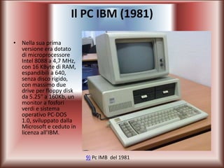 La storia dei computer matteo lambertucci | PPTX