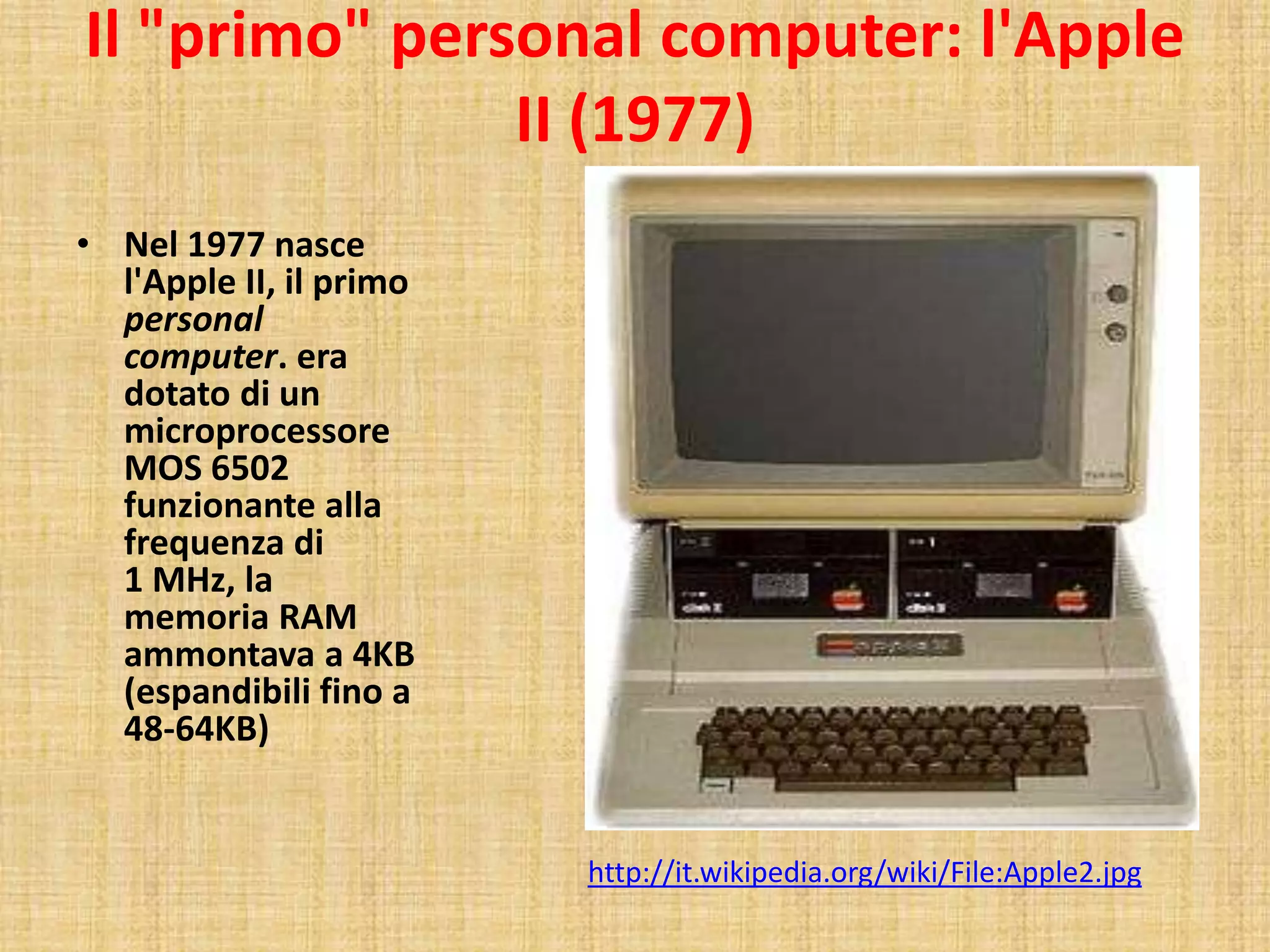 La storia dell’informatica stè | PPTX