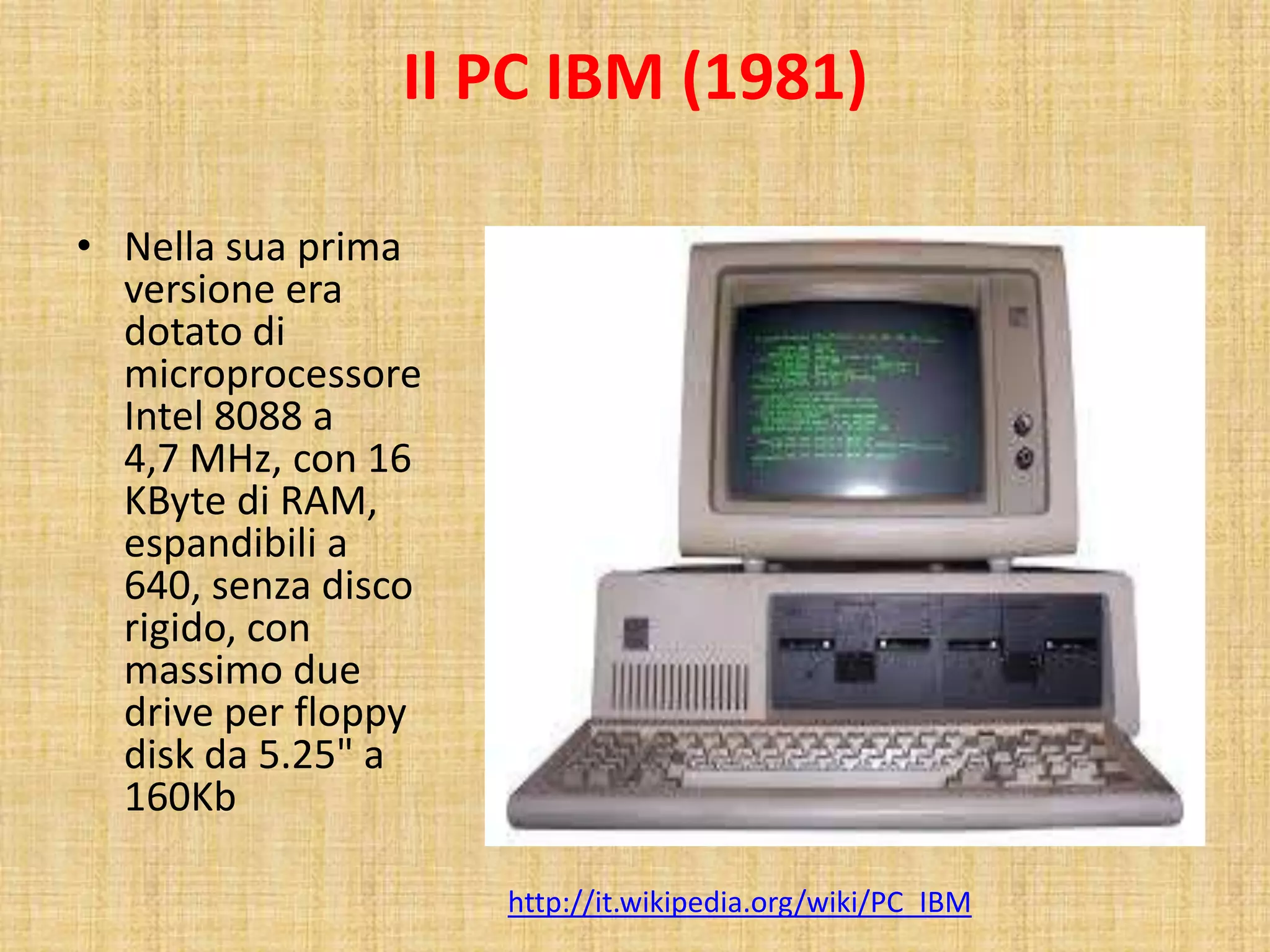 La storia dell’informatica stè | PPTX | Computing | Technology & Computing