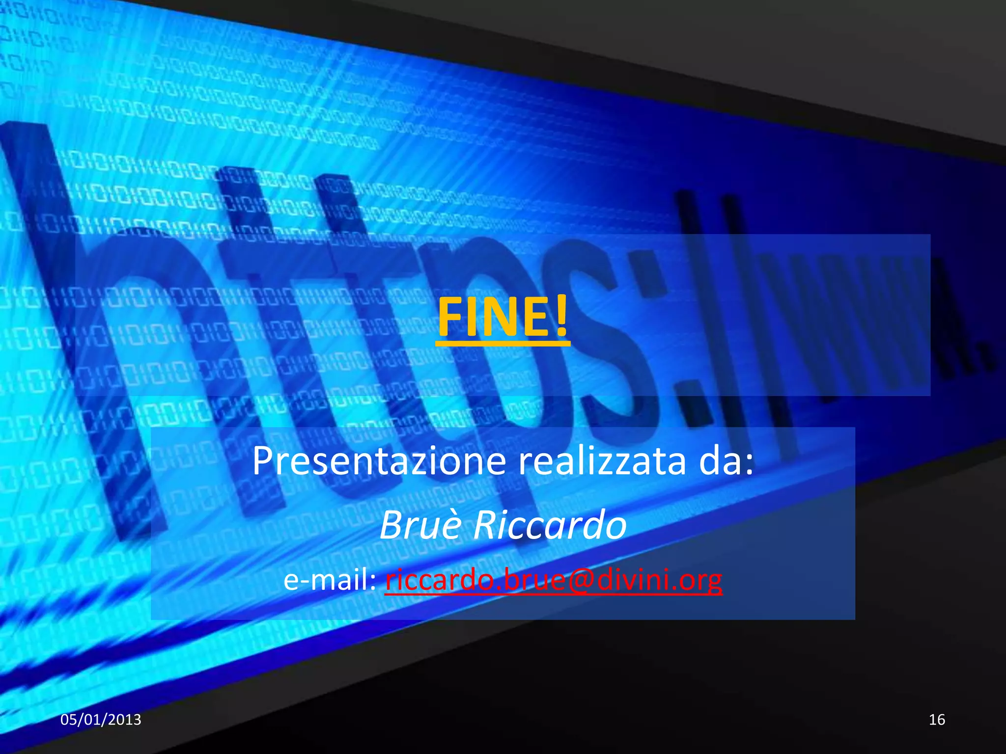La storia del web | PPTX