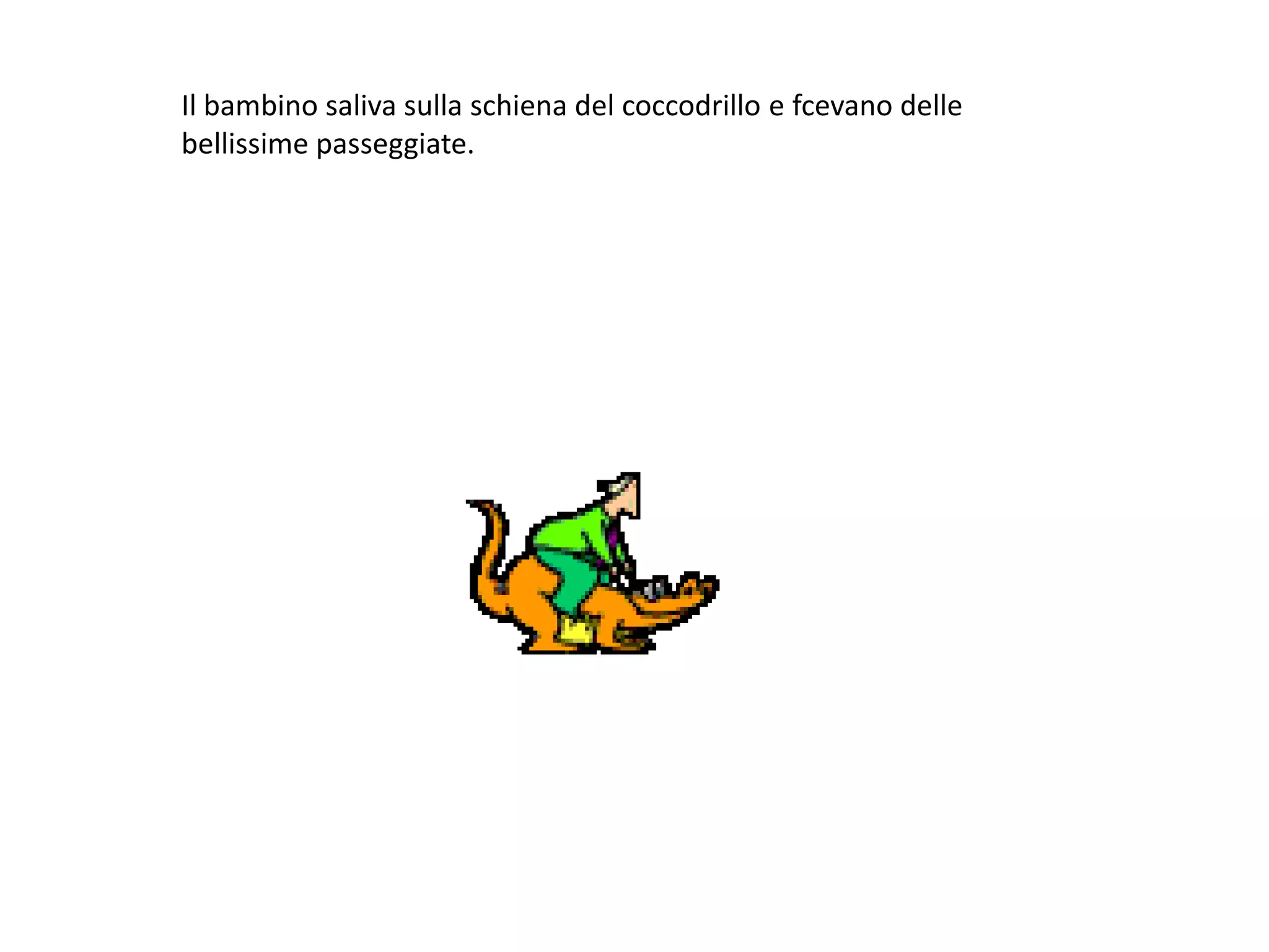 La storia di un coccodrillo | PPSX | Reptiles | Pets