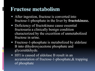 Lastose and fructose intolerance | PPTX