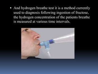 Lastose and fructose intolerance | PPTX