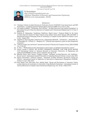 Fault Detection In Vehicles Using Sensors | PDF | Computing | Technology & Computing