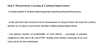 Last planner system | PPTX