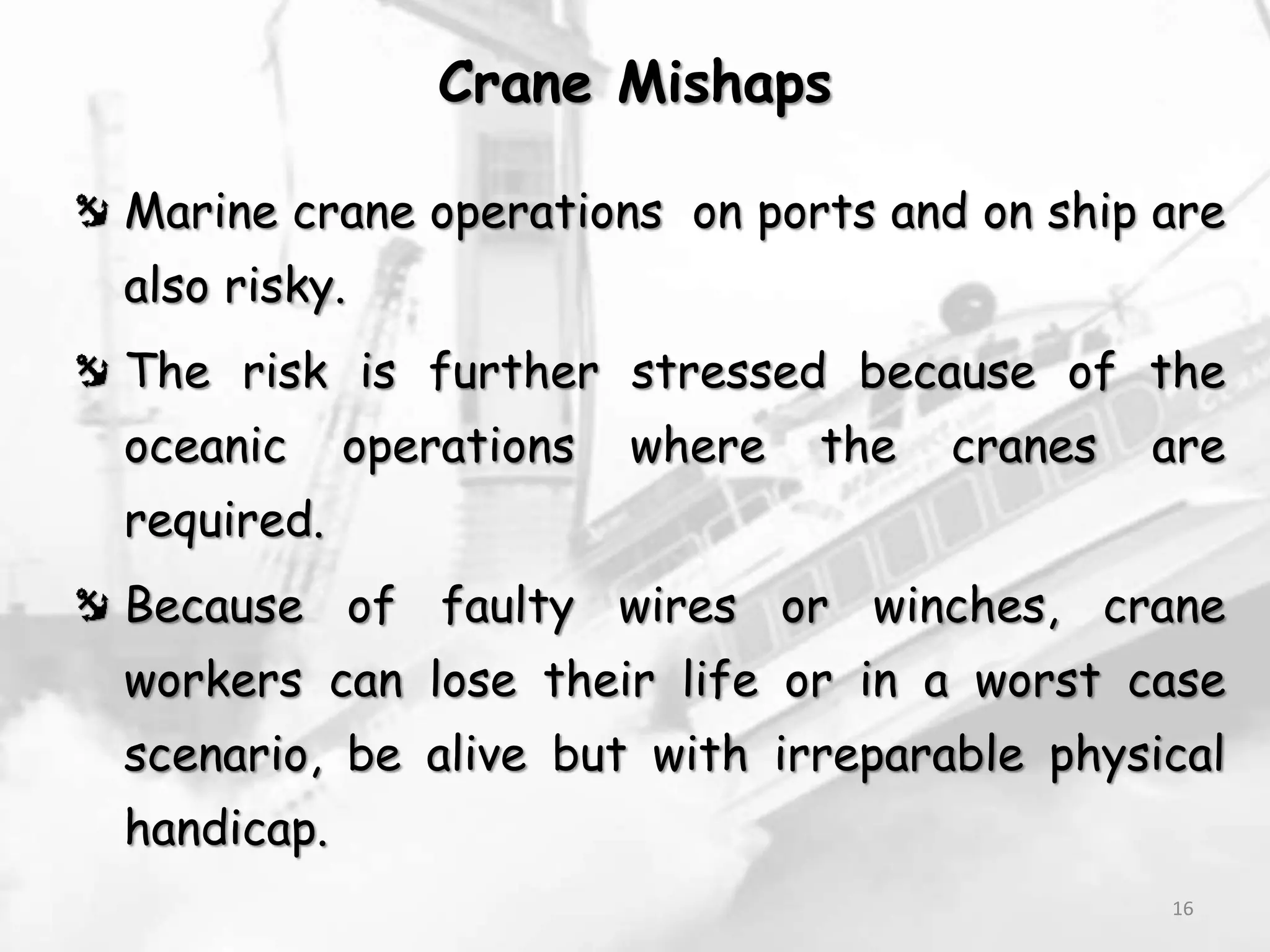 Marine accidents | PPTX