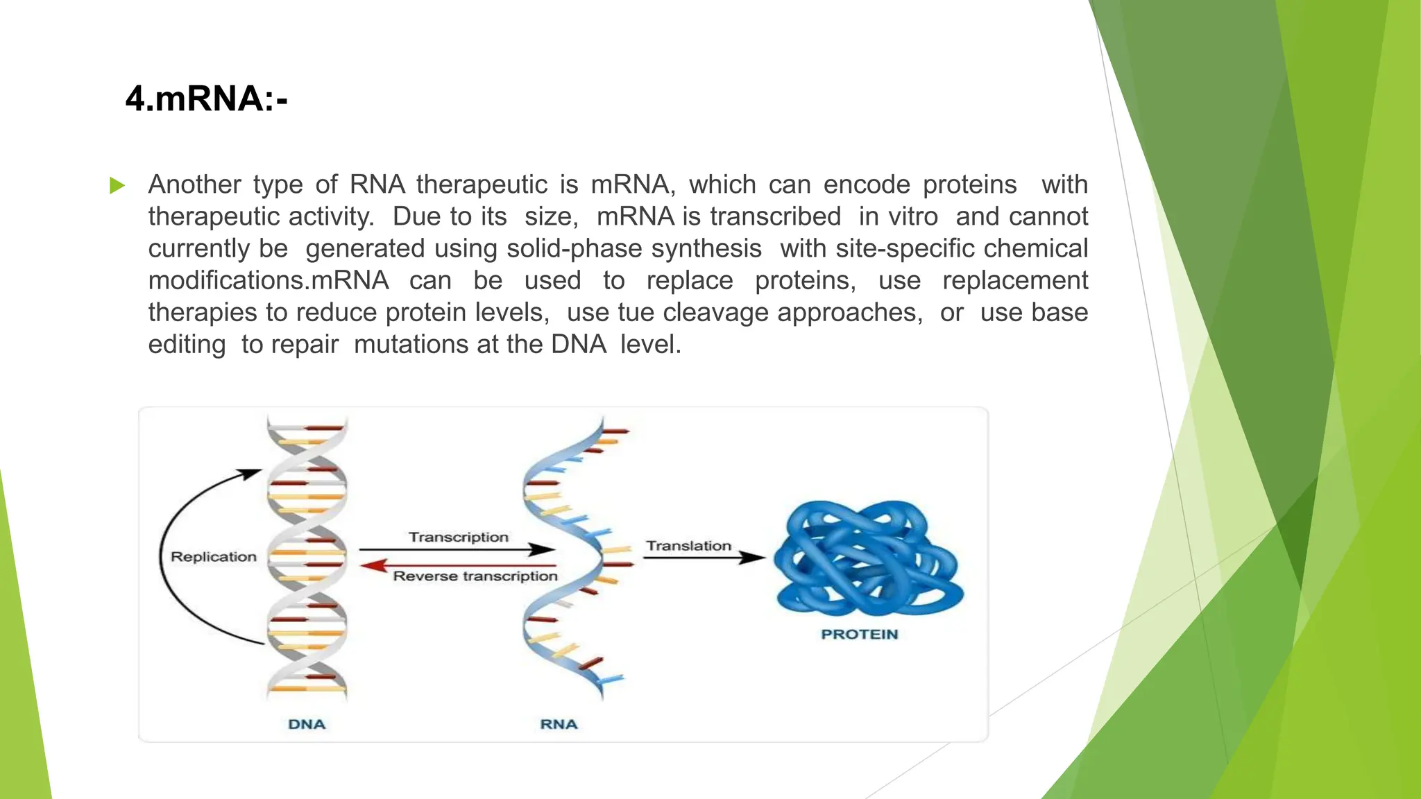 RNA based therapeutic: Paradigms shift in drug discovery and delivery ...