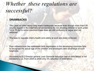 presentation on child labour | PPTX