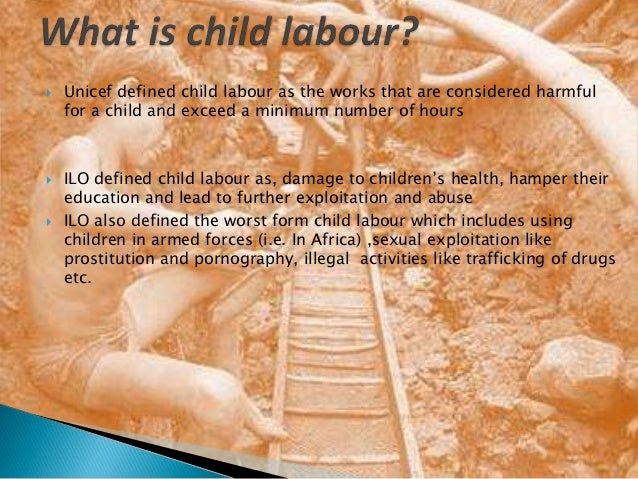 presentation on child labour