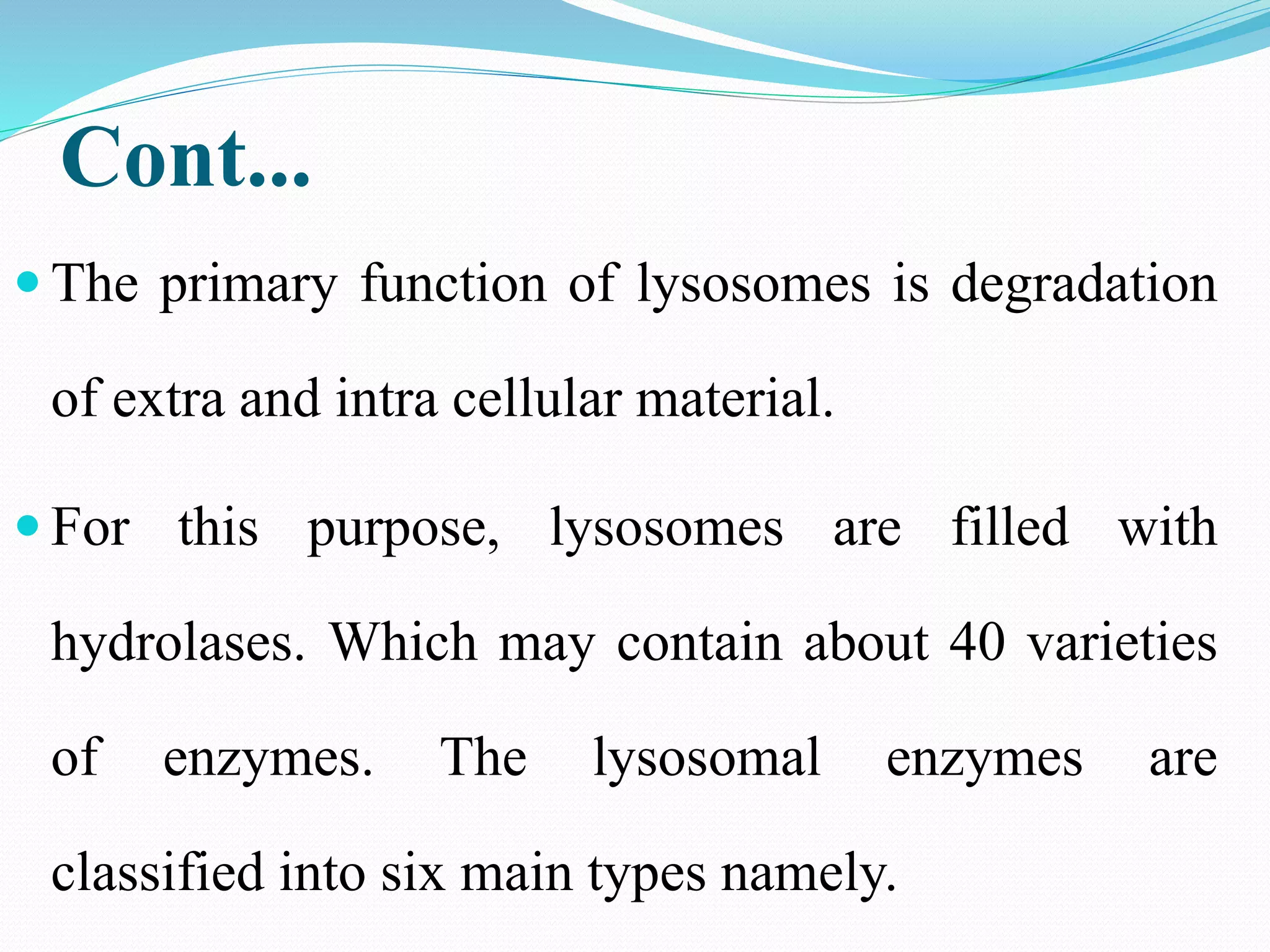 Lysosome | PPTX