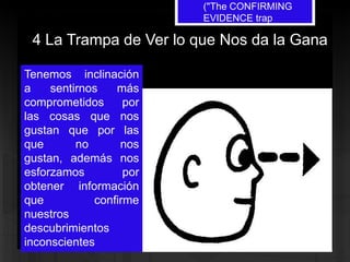 Las trampas psicológicas en la toma de decisiones | PPTX