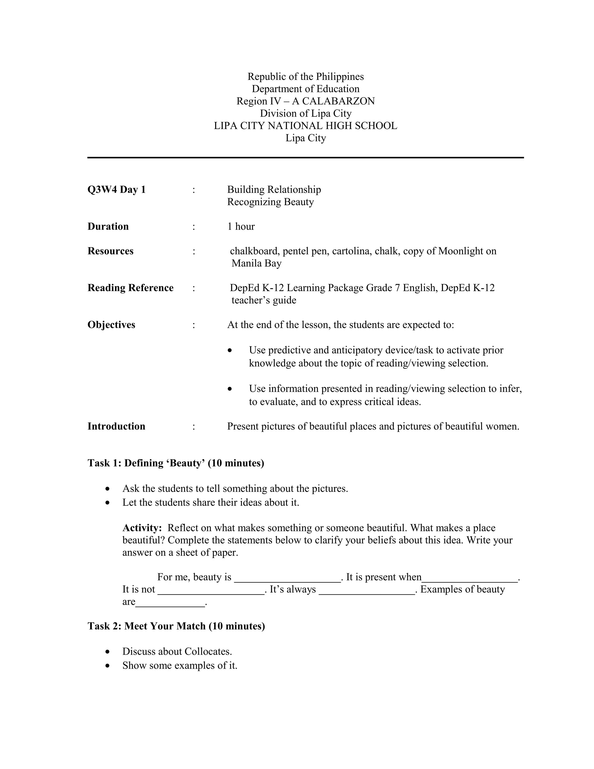 Last revised lesson plan nov.19 23 | DOC