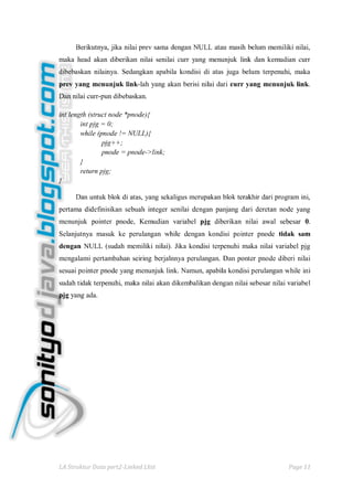 La struktur data pert2 sonityo | PDF