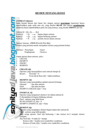 La struktur data pert5 sonityo | PDF