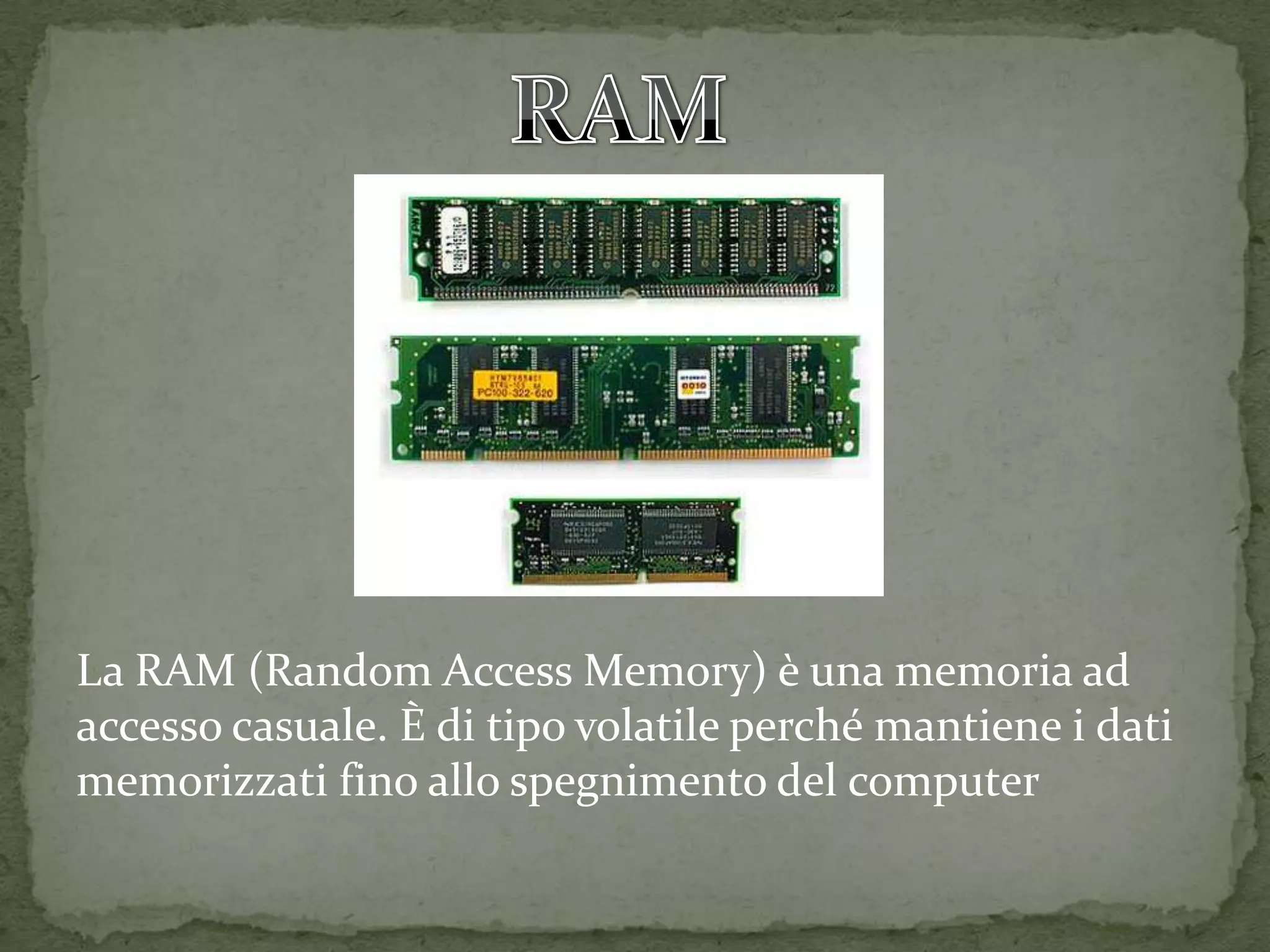La struttura dell’ elaboratore manuel | PPTX