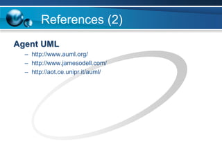 Extending UML for Agents | PPTX