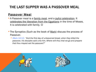 Last supper | PPT