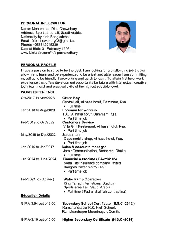 Last updated CV for job by dipu Chowdhury.pdf
