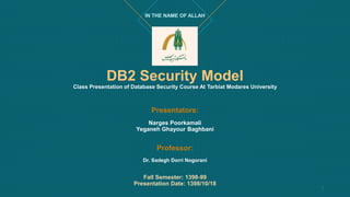 DB2 Security Model | PPT