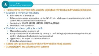 DB2 Security Model | PPT
