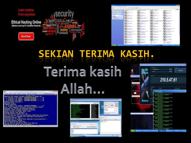 (Last version) info [hacking] ict iwan-Hacker | PPT