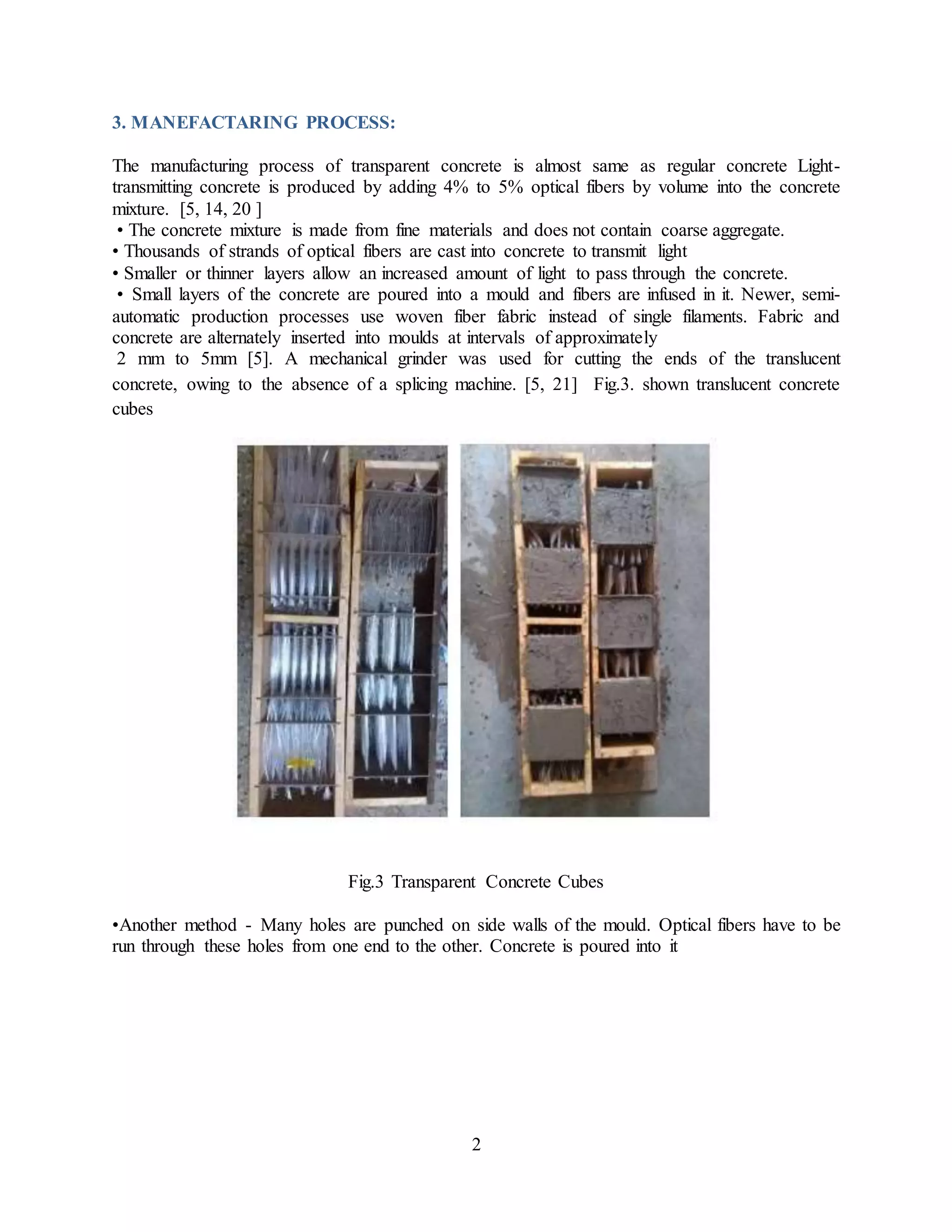 Trasnparent Concrete (LITRACON) | DOCX