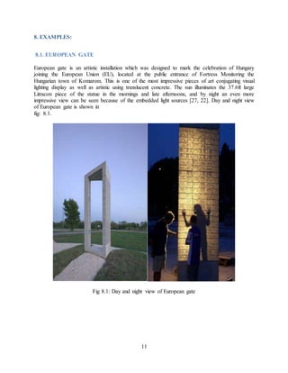 Trasnparent Concrete (LITRACON) | DOCX