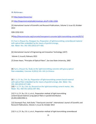 Trasnparent Concrete (LITRACON) | DOCX