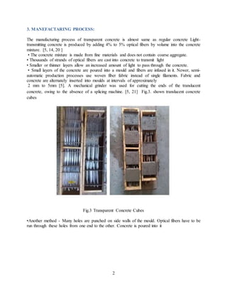 Trasnparent Concrete (LITRACON) | DOCX