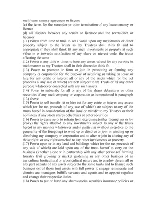 Last Will and Testament of princess Diana | DOC