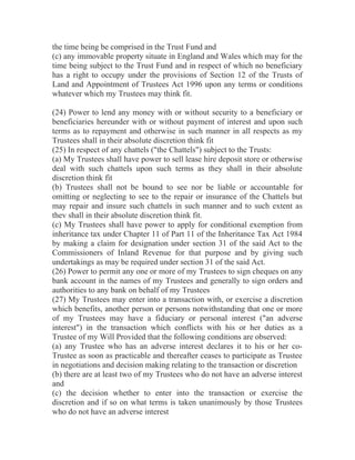 Last Will and Testament of princess Diana | DOC
