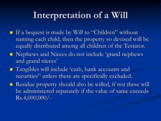 Last wills and Codicils | PPT