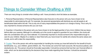 Last Will and Testatment | PPTX