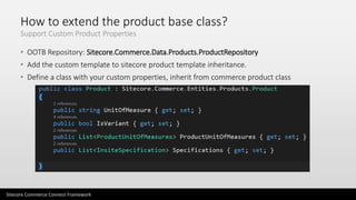 Extending Sitecore Commerce Connect | PPTX