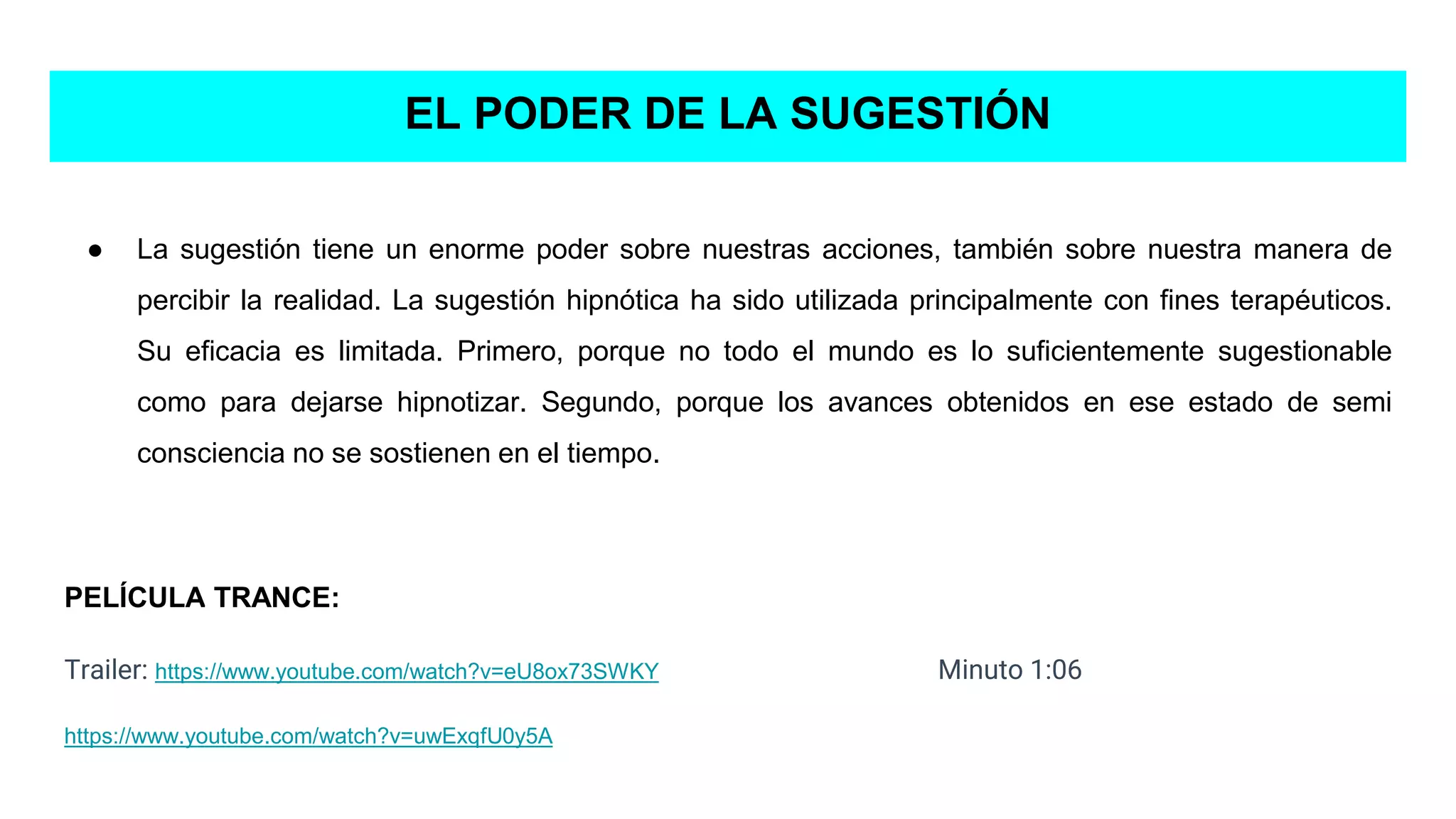 La sugestión en la conducta humana .pptx