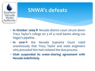 Las vegas- Water Situation | PPTX
