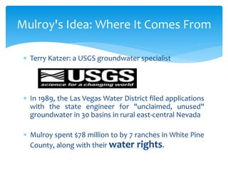 Las vegas- Water Situation | PPTX