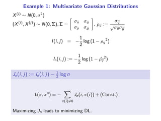 A Generalization of the Chow-Liu Algorithm and its Applications to ...