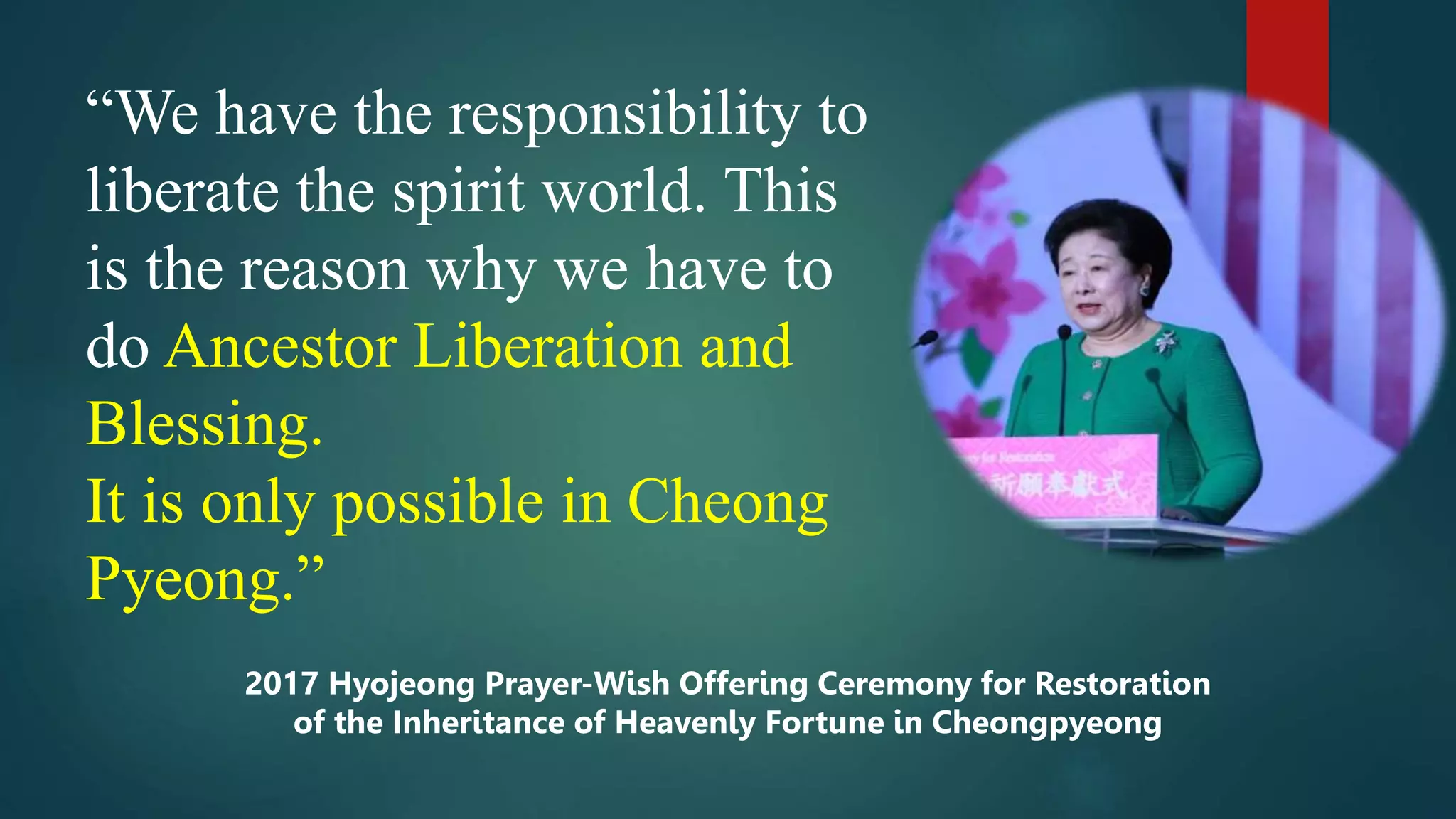 Ancestor Liberation & Blessing Ceremony Explained | PPTX
