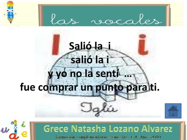 Las vocales | PPSX