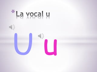 Las vocales | PPT | Download Gratuito