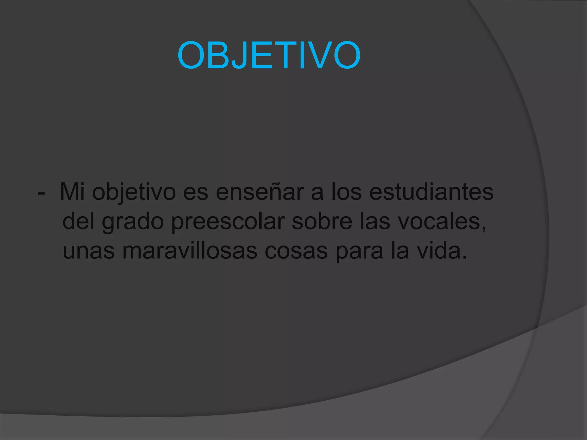 Las vocales | PPT